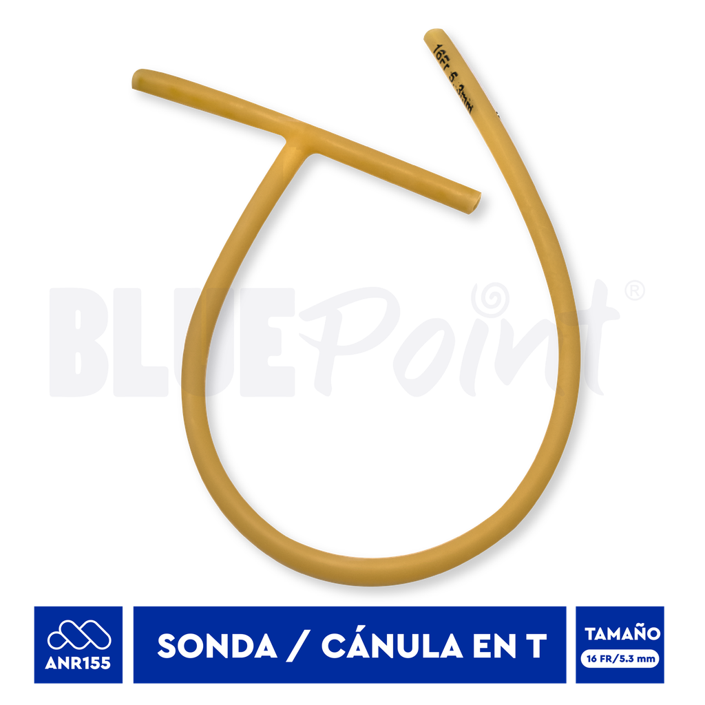 BLUEPOINT SONDA / TUBO DE DRENAJE EN T #16 | Website Prime
