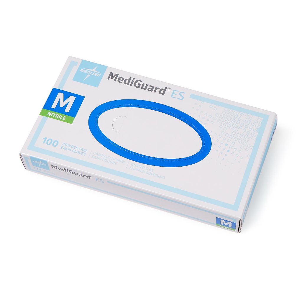 MEDLINE GUANTES DE NITRILO PARA EXAMINACION "M" REF: 5G100M | Website Prime